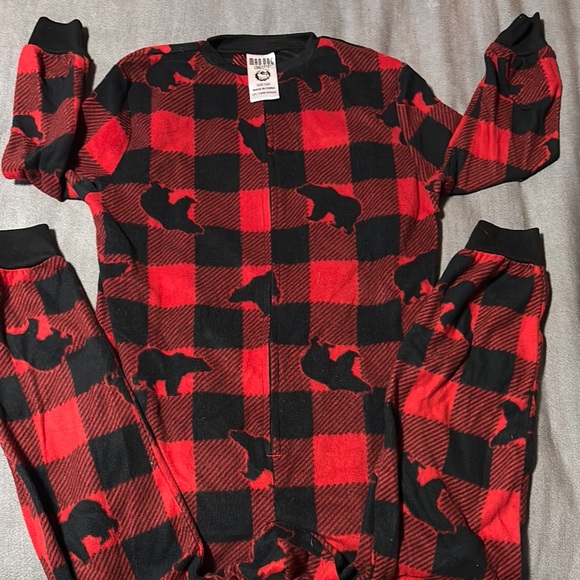 Pajamas | Cozy Red And Black Plaid Pajama Set | Poshmark